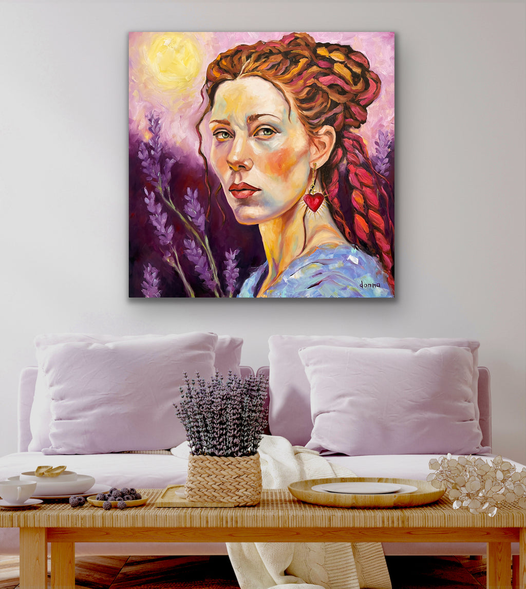 "Lavender Aura" – Donna Downey